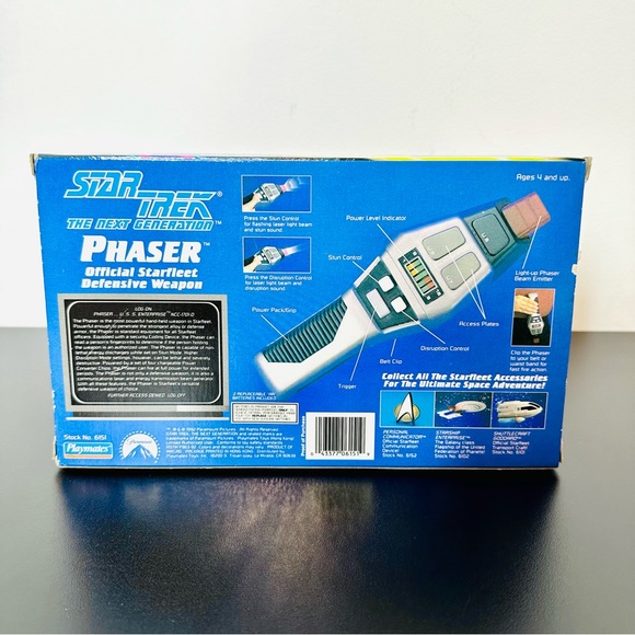 Star Trek | Other | Star Trek The Next Generation Phaser W Light Sound ...